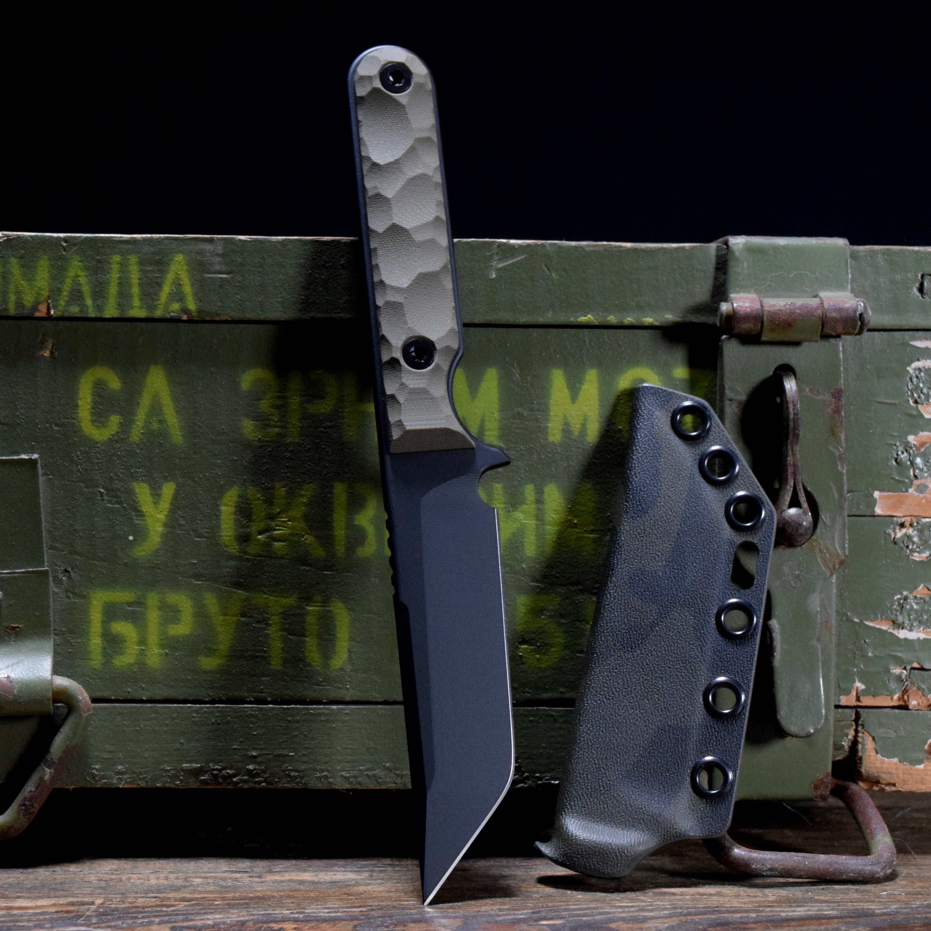 Buy Copperhead Black OD MCB Knife | Compliance Edge Knives